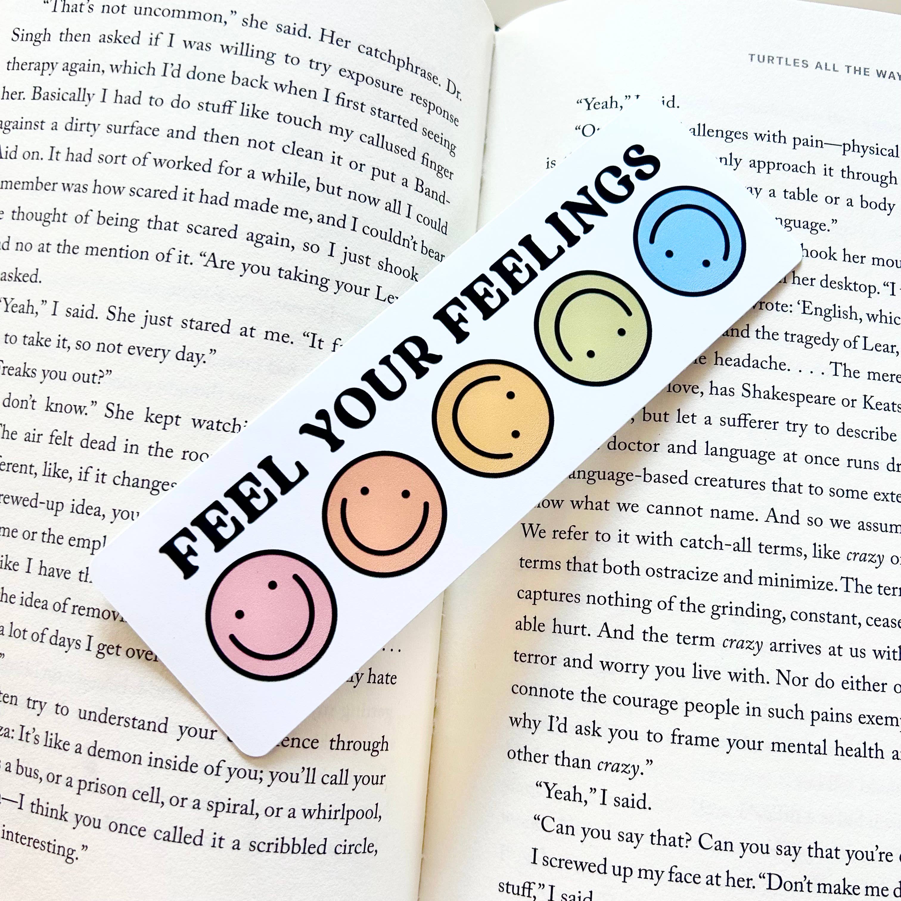 Feel Your Feelings | Bookmark – Rose James & Co