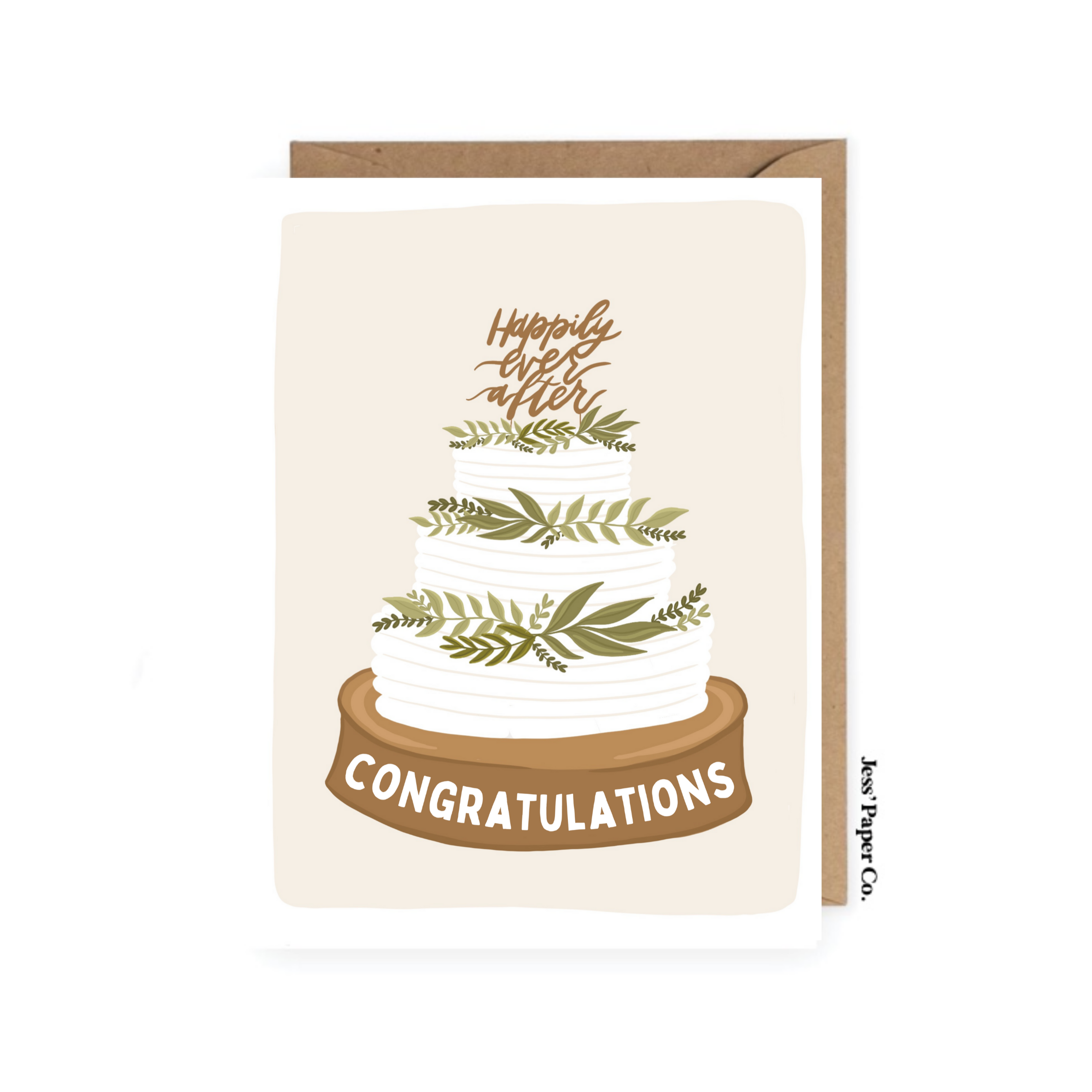 Wedding Cake Card – Rose James & Co