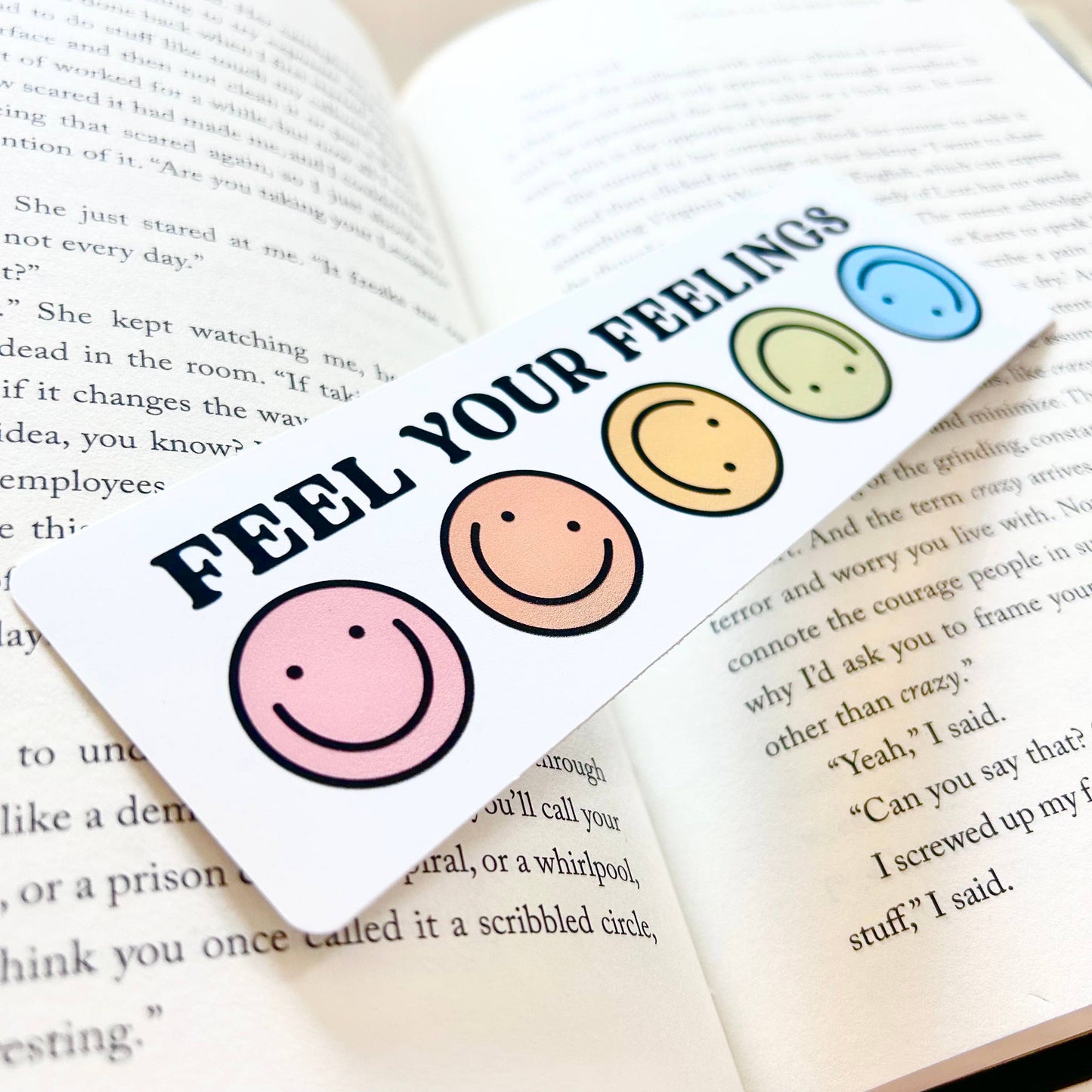 Feel Your Feelings | Bookmark – Rose James & Co