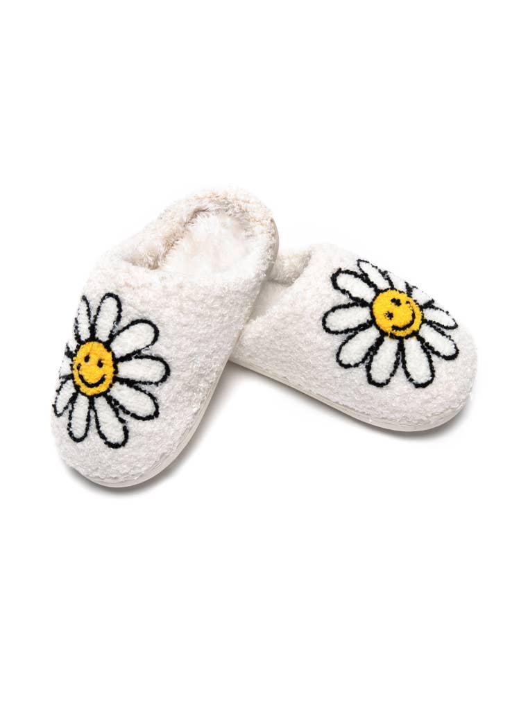 Kids Daisy Slippers – Rose James & Co
