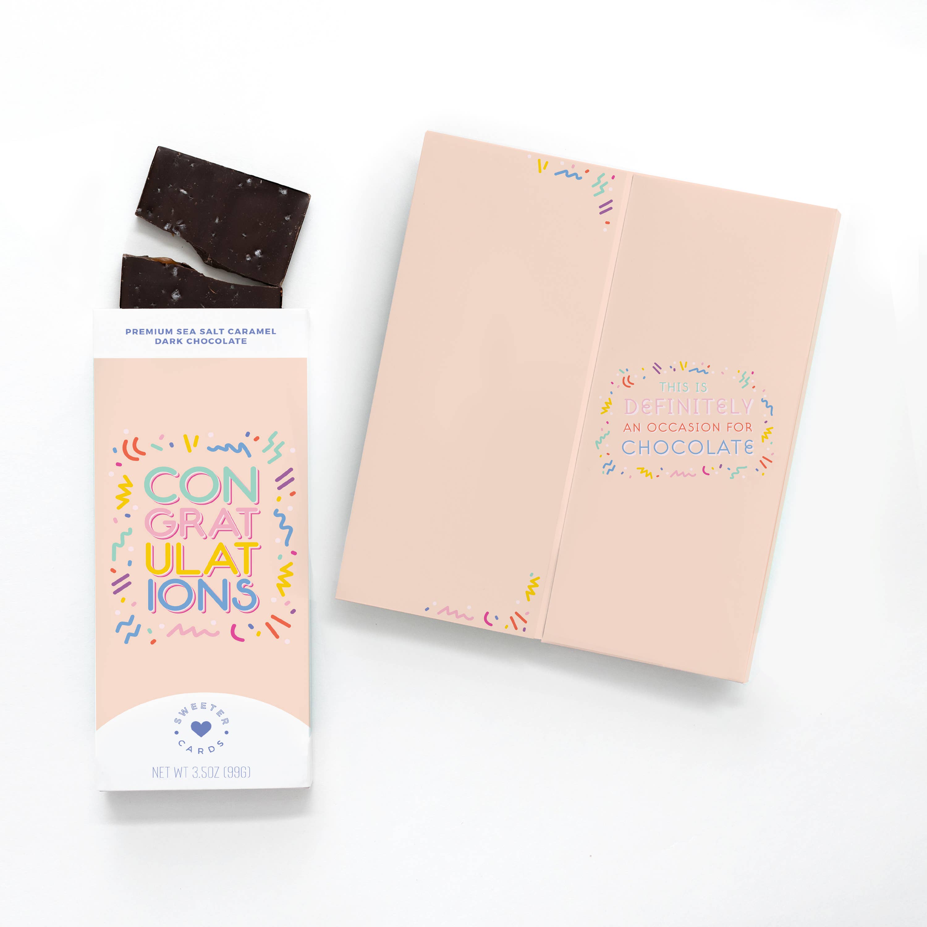 Congratulations | Chocolate Greeting Card – Rose James & Co